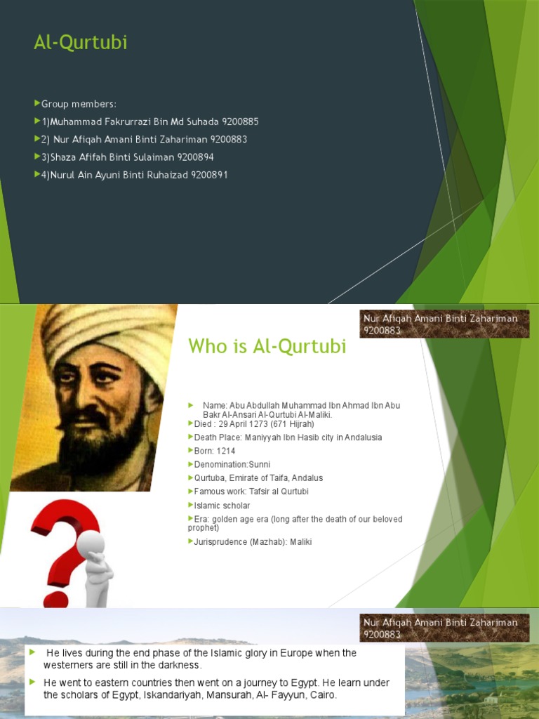 Al Qurtubi | PDF | Al Andalus | Islamic Ethics