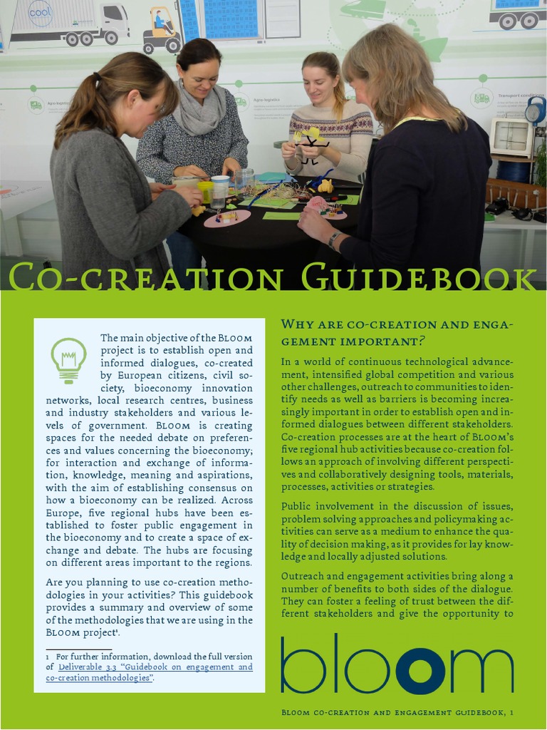 BLOOM Co-Creation and Engagement Guidebook | Download Free PDF | Design ...
