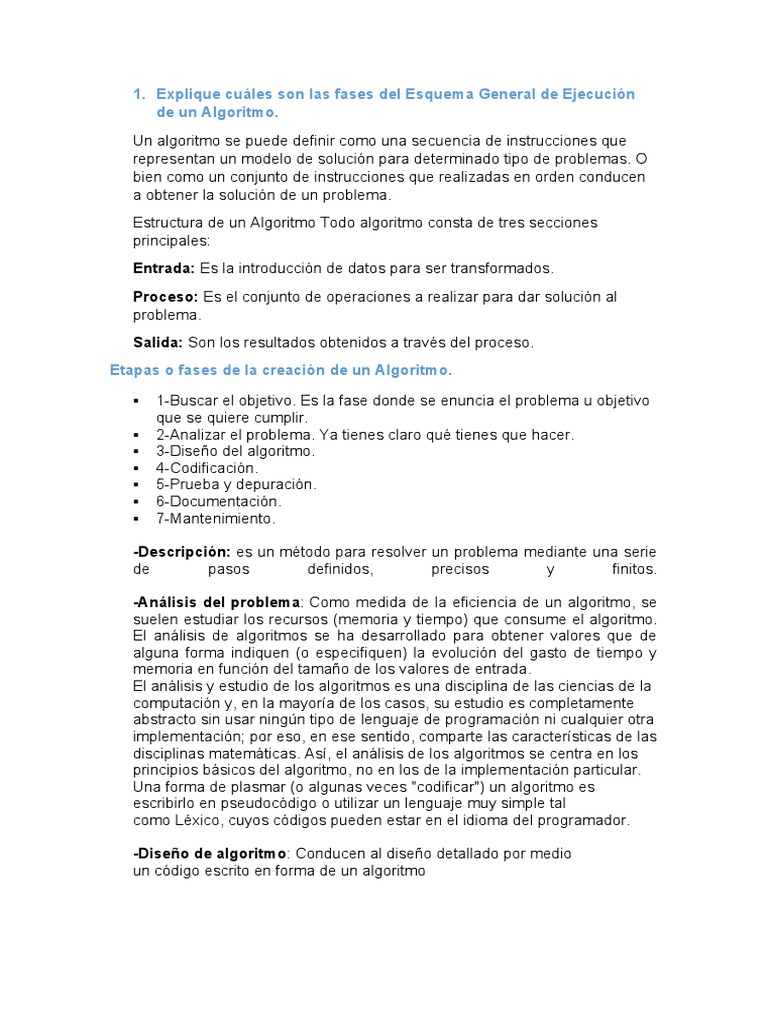 Tarea Virtual 1 Programacion | PDF | Algoritmos | Edad de información