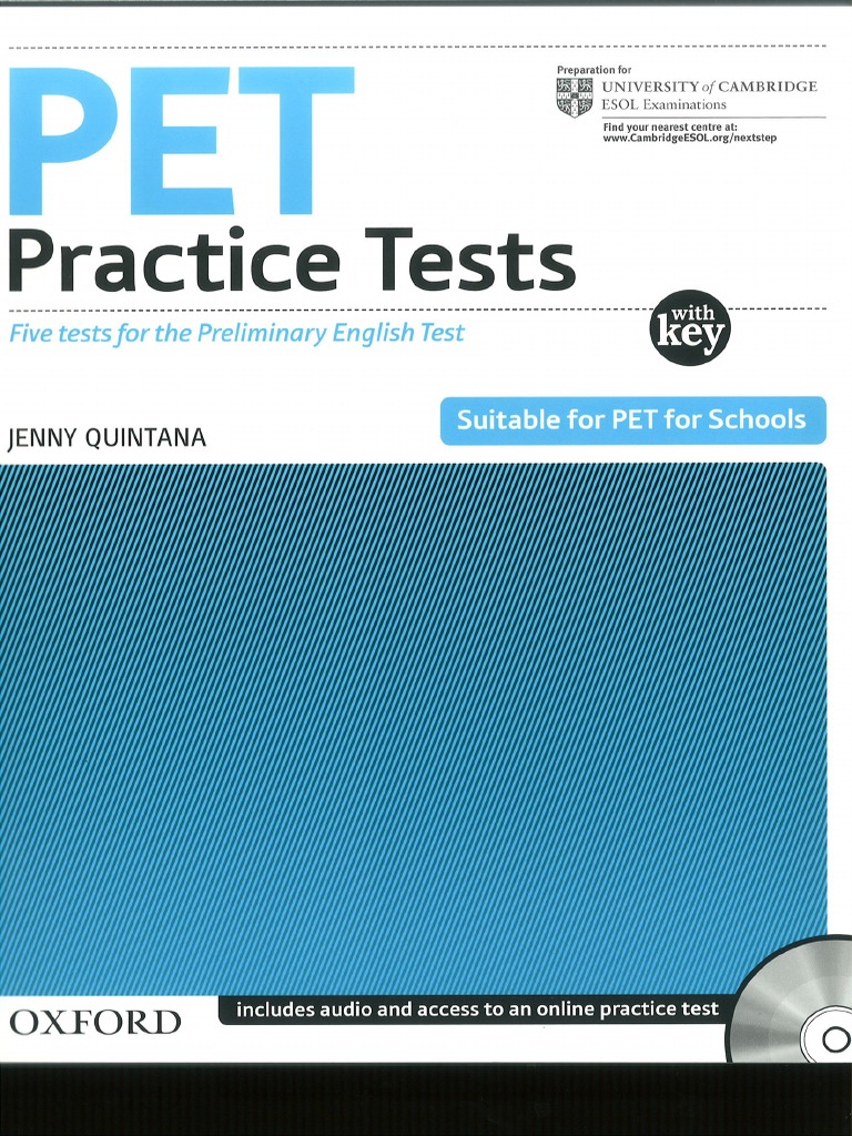 PET Practice Tests With Explanation Key (PDFDrive) | PDF