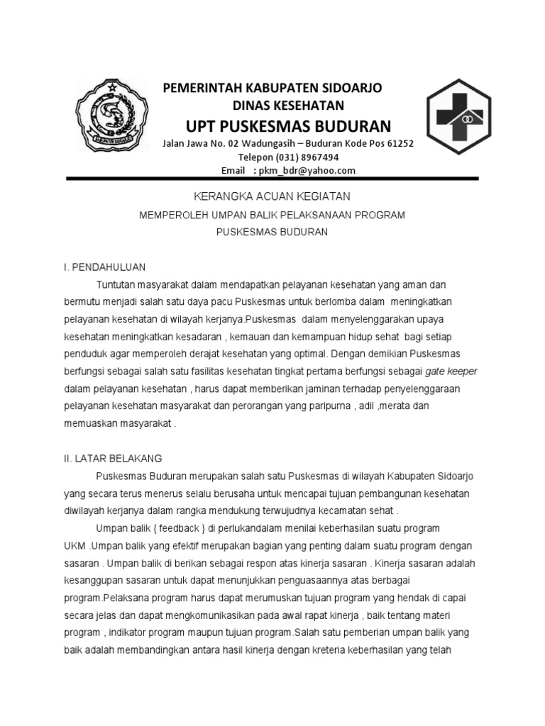 4.1.2.1 Kak Umpan Balik | PDF