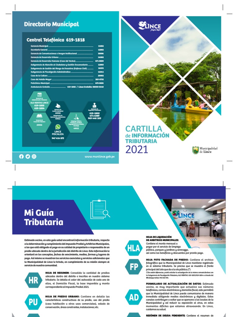 Cartilla - 2021 Administracion Tributaria | PDF