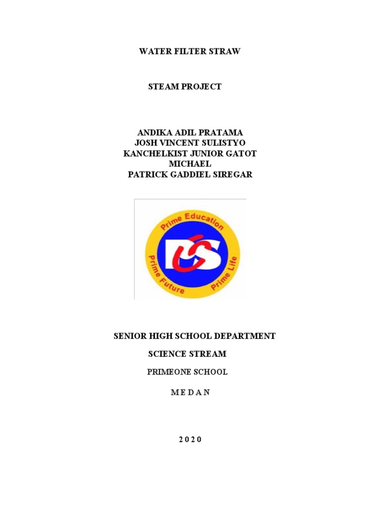 SH Josh Water FIlter Straw | PDF | Water | Water Purification