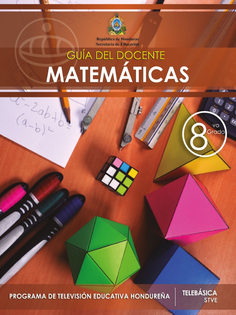 Guía Del Docente Matemáticas 8vo | PDF