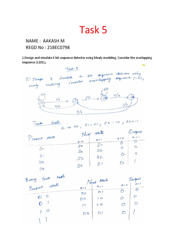 DSD Task 5 | PDF | Electronic Engineering | Electronics