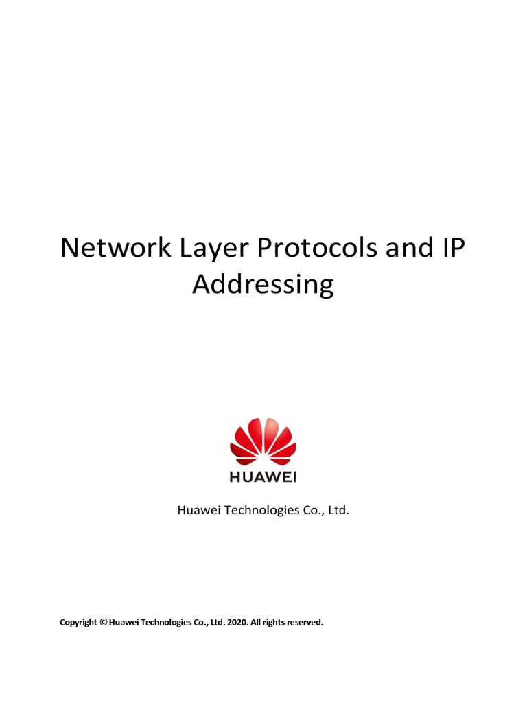 08 Network Layer Protocols and IP Addressing | PDF | Internet Protocol Suite | Ip Address