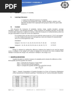 QUARTILES, DECILES AND PERCENTILES FOR GROUPED DATA (Autosaved) | PDF | Sampling (Statistics)