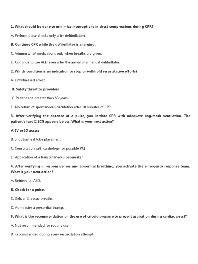 Acls | PDF | Cardiopulmonary Resuscitation | Cardiac Arrest