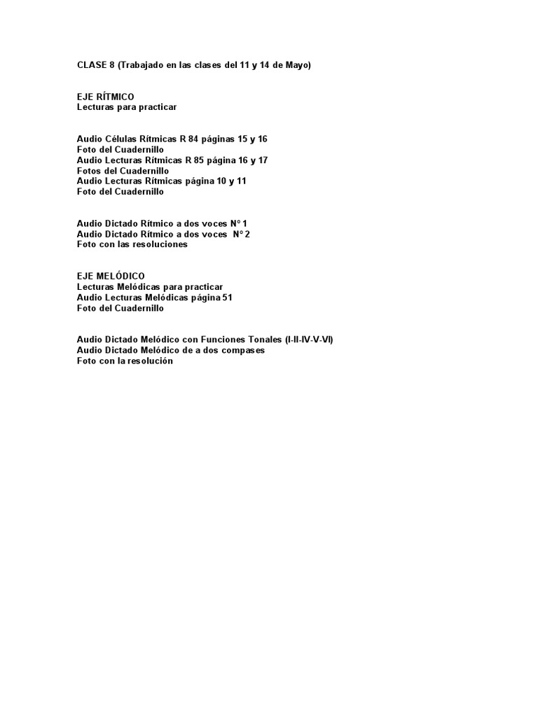 Clase 8 | PDF
