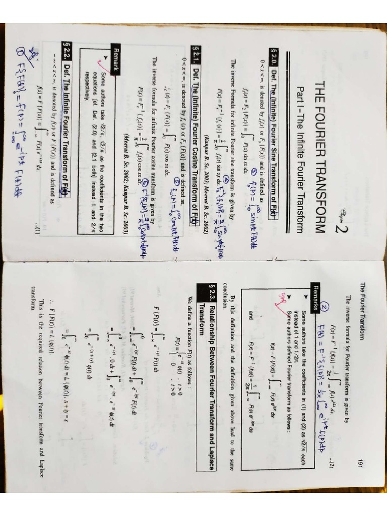 Fourier Transform | PDF