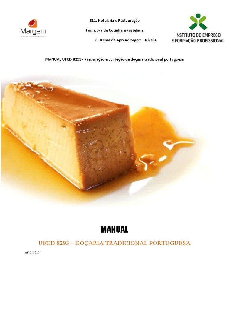 Doçaria Conventual Portuguesa: Receitas | PDF