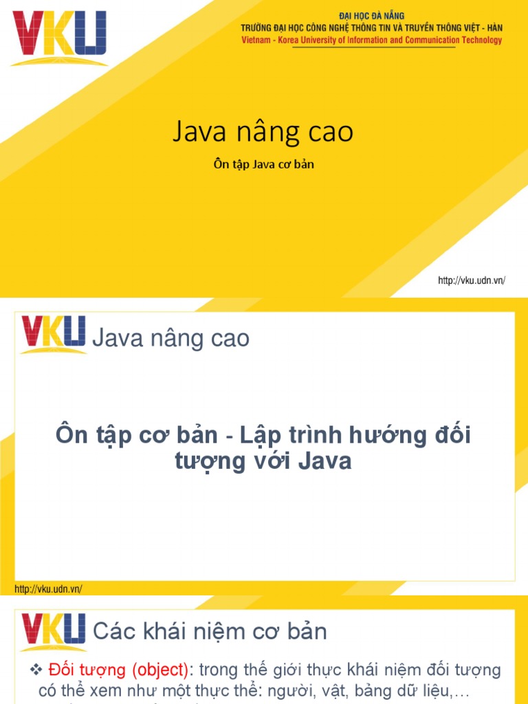Chapter 1 Review of OOP Java - Minh | PDF Chapter 1 Review of OOP Java - Minh | PDF
