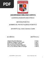 Brazo Robotico Simulacion Arduino | PDF