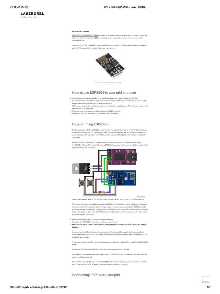 WiFi Setup for Laser Engraving | PDF | Computers