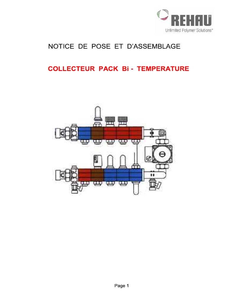 Collecteur Rehau | PDF