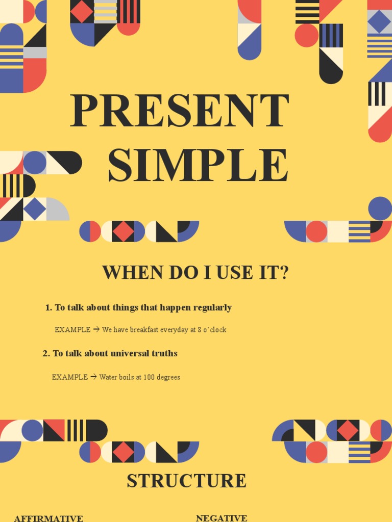 Present Simple + Present Continuous | PDF | Linguistics | Cognitive Science