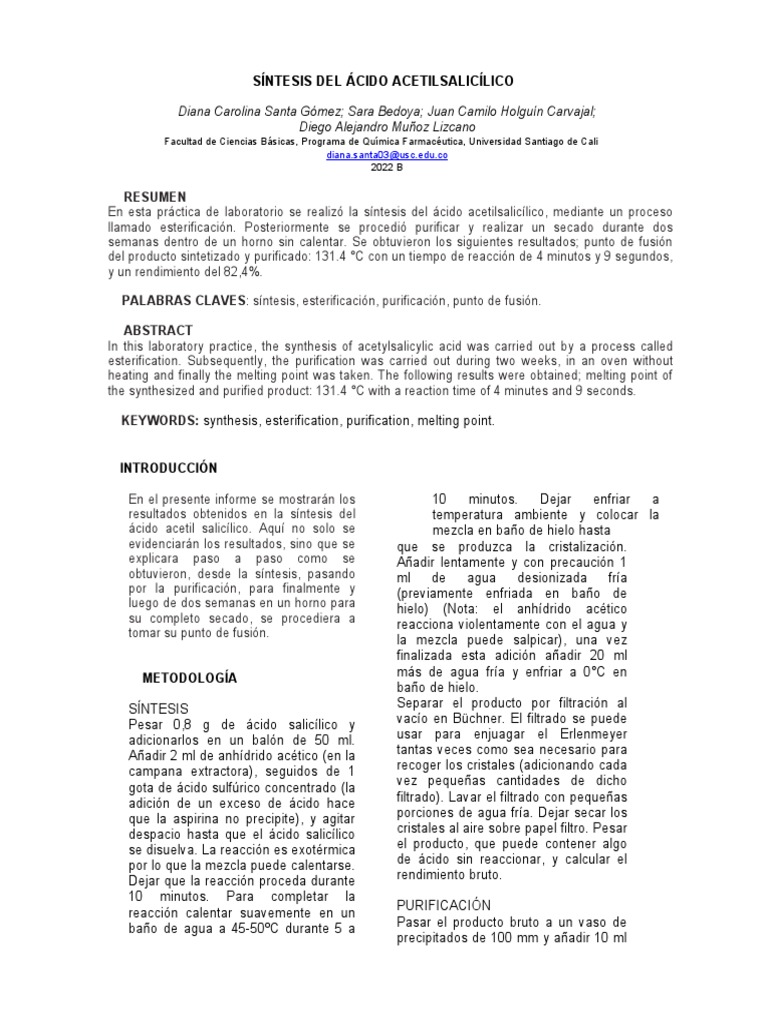 Informe Practica III | PDF