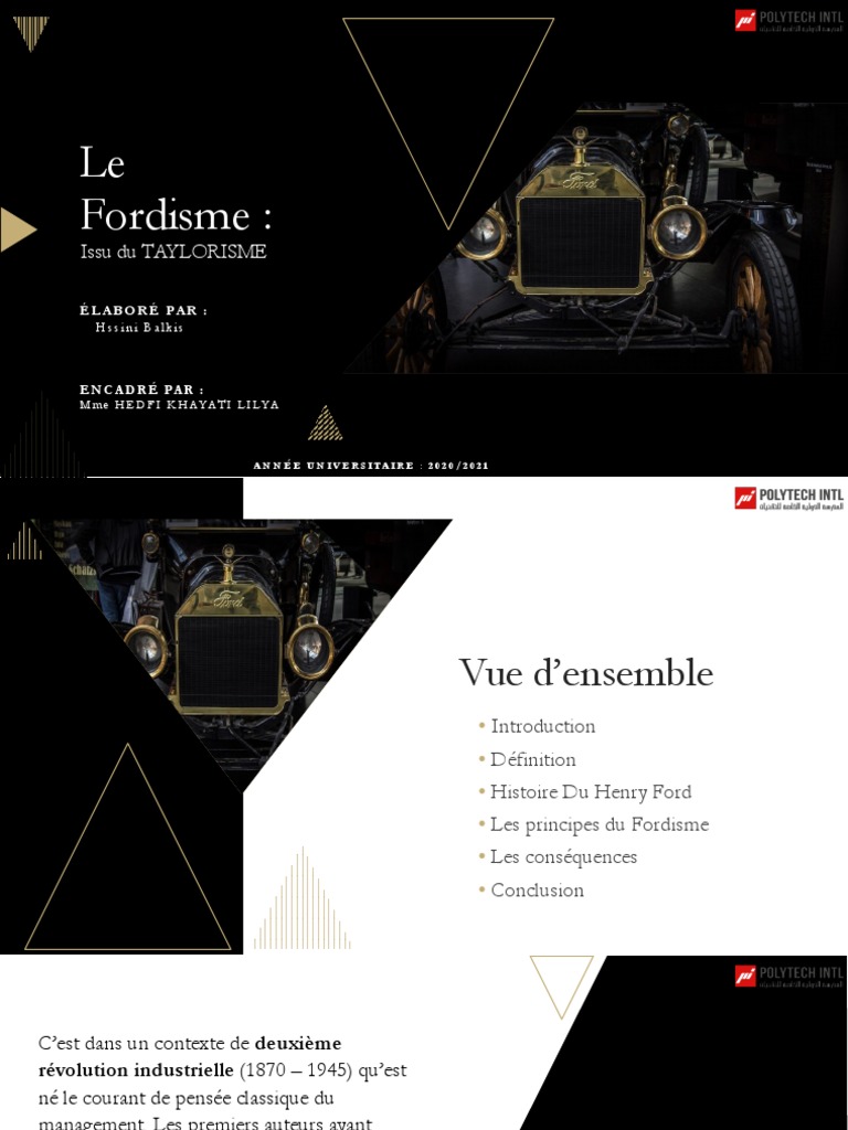 Le FORDISME | PDF