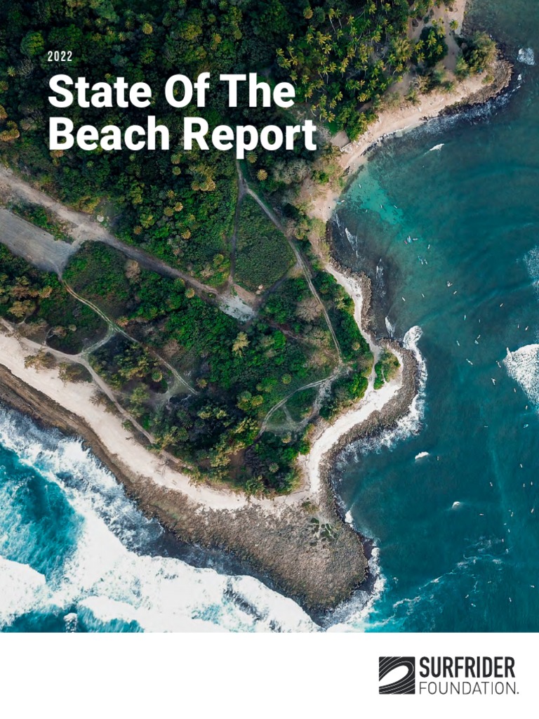 State of The Beach Report 2022 | PDF | Coast | Climate Change