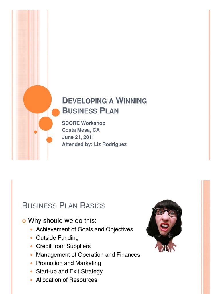 Winning Business Plan | PDF | Business Plan | Direct Marketing