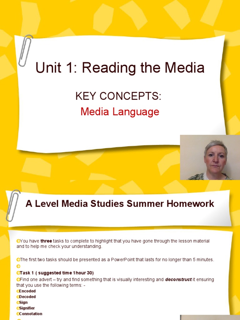 Intro Media Language | PDF