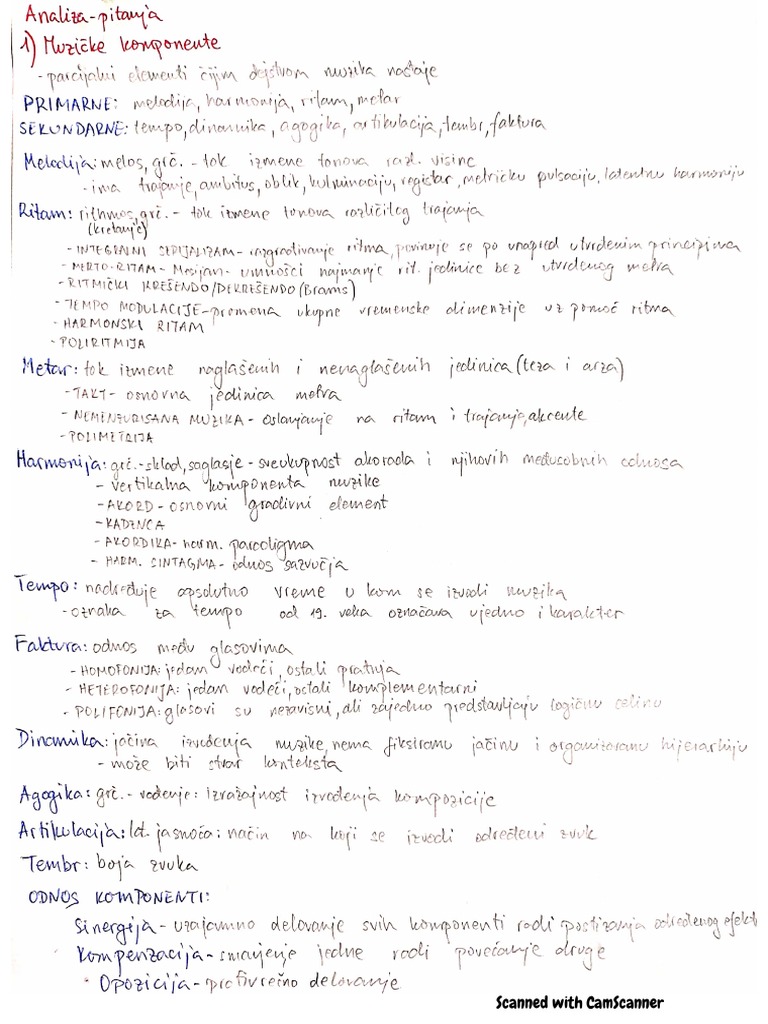 Analiza Usmeni | PDF