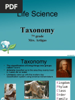 Taxonomy Foldable | PDF | Taxonomy (Biology) | Cell (Biology)