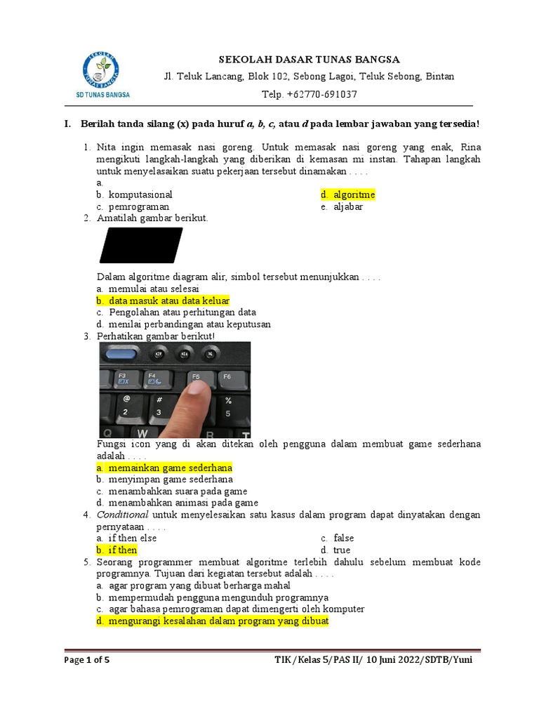 TIK 10 Juni 2022 W | PDF