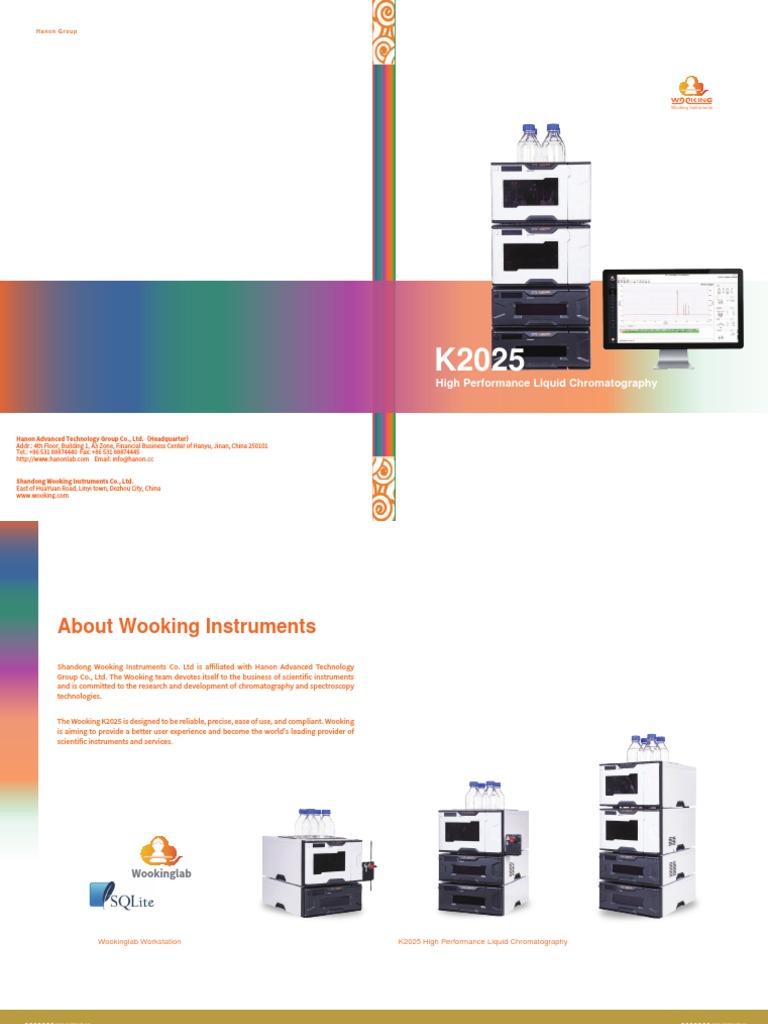 NEW K2025 HPLC Brochure - Hanon Group | PDF | High Performance Liquid ...