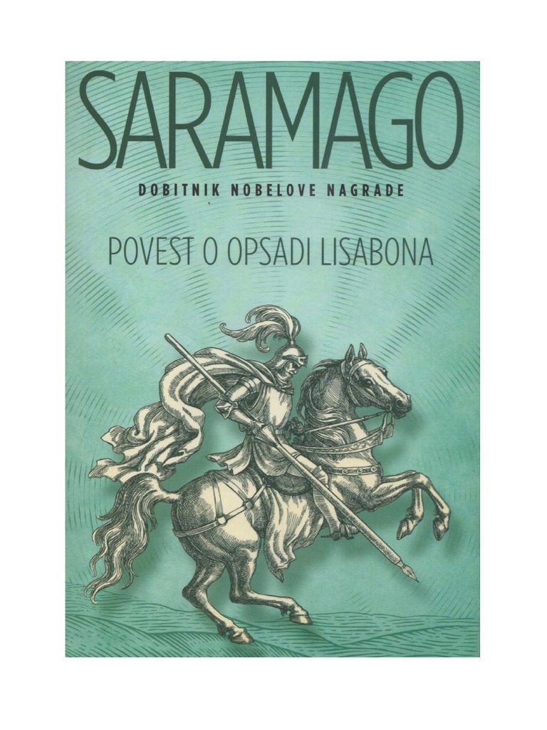 Jose Saramago - Povest o Opsadi Lisabona | PDF