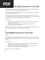 Heel Cord Stretching Guide | PDF | Foot | Human Anatomy