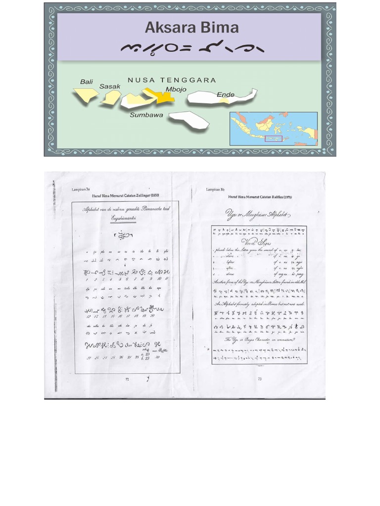 Materi Struktur Bahasa Bima 1 | PDF