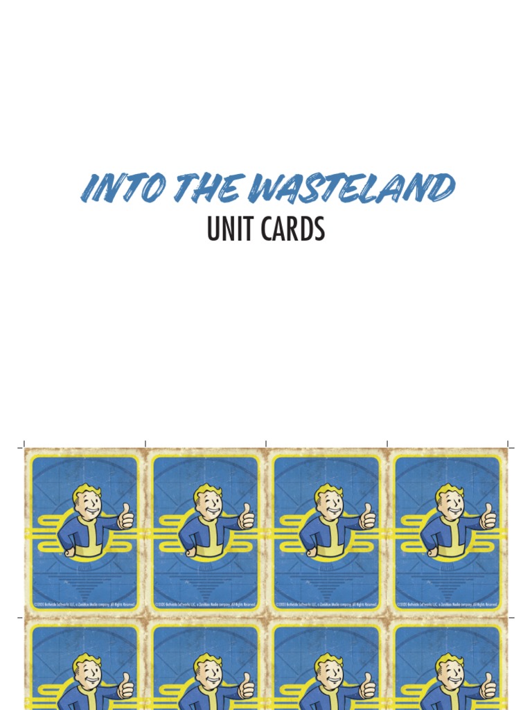 ITW Web Unit Cards | PDF