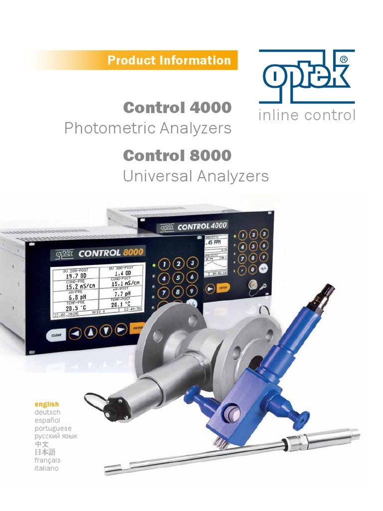 optek-Brochure-1005-1001-02-PI-C4000-C8000-US | PDF | Sensor | Infrared
