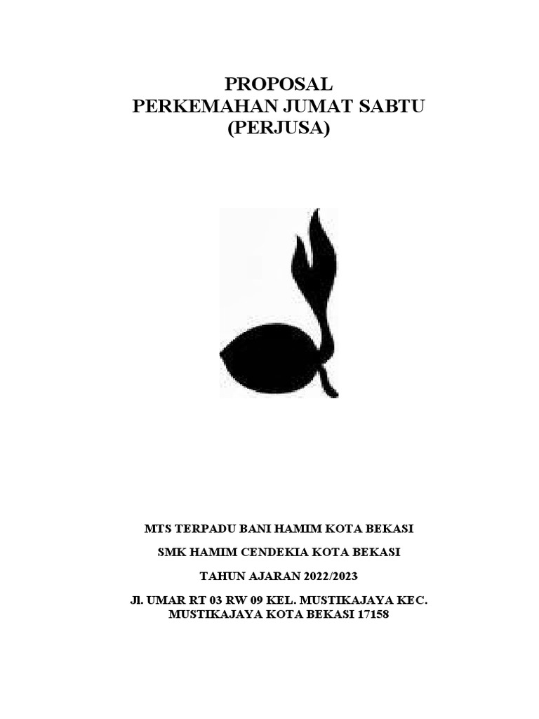 PROPOSAL PRAMUKA Perjusa | PDF