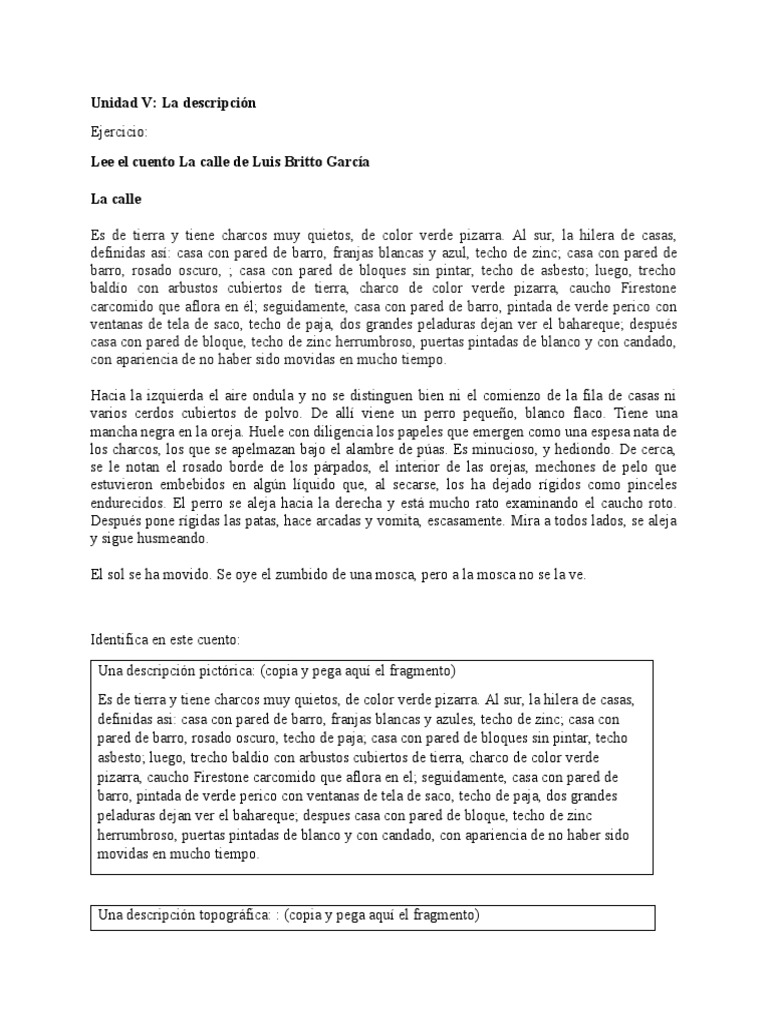 Let 012 Unidad V Ejercicios | PDF