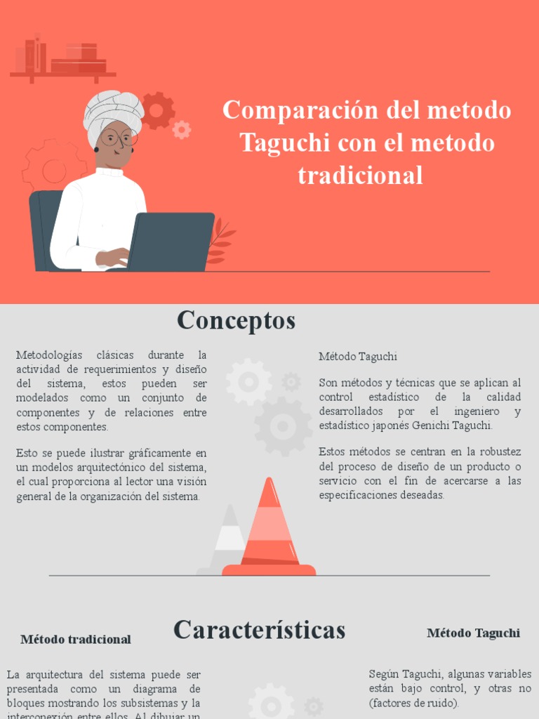 Comparativa: Método Taguchi vs Tradicional | PDF | Informática