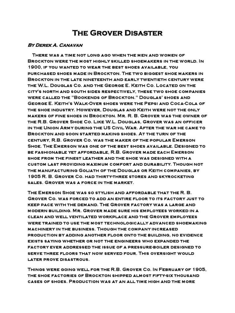 The Grover Disaster | PDF