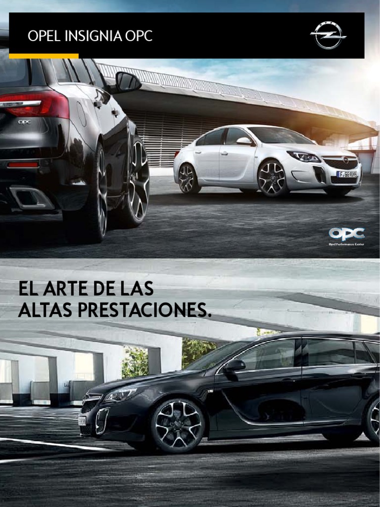Opel Insignia OPC 2016 ES | PDF | Tracción en las cuatro ruedas ...
