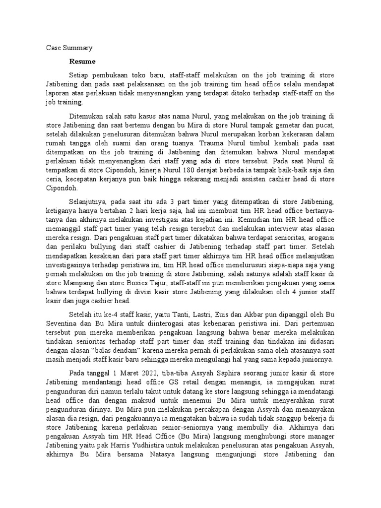 Case Summary | PDF