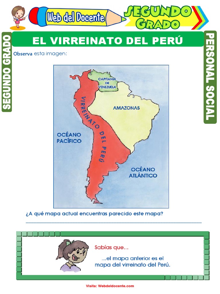 El Virreinato Del Perú para Segundo Grado de Primaria | PDF