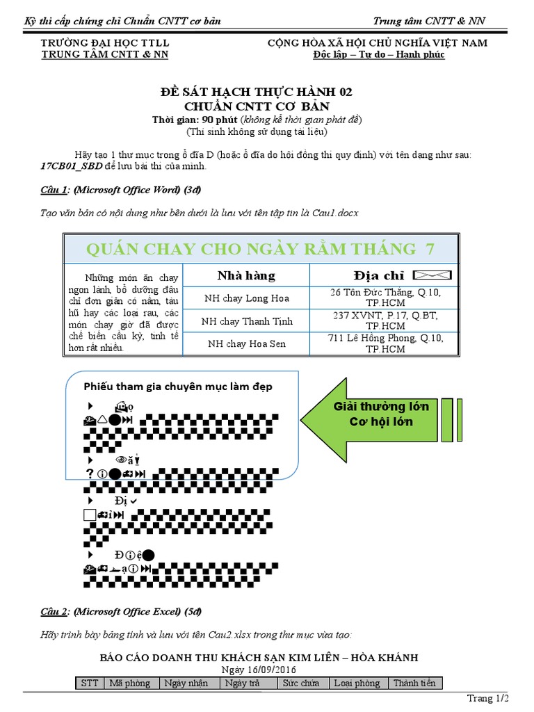 Bài Thuc Hanh 2 | PDF