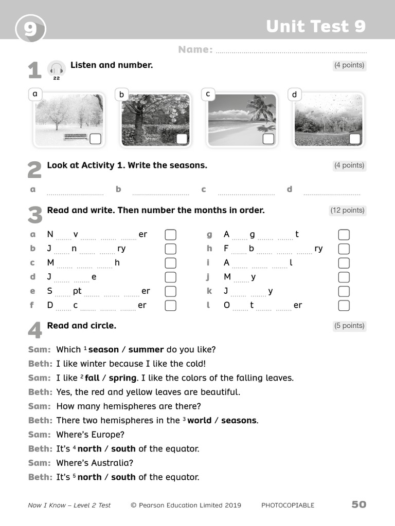 NIK L2 U9 Test | PDF