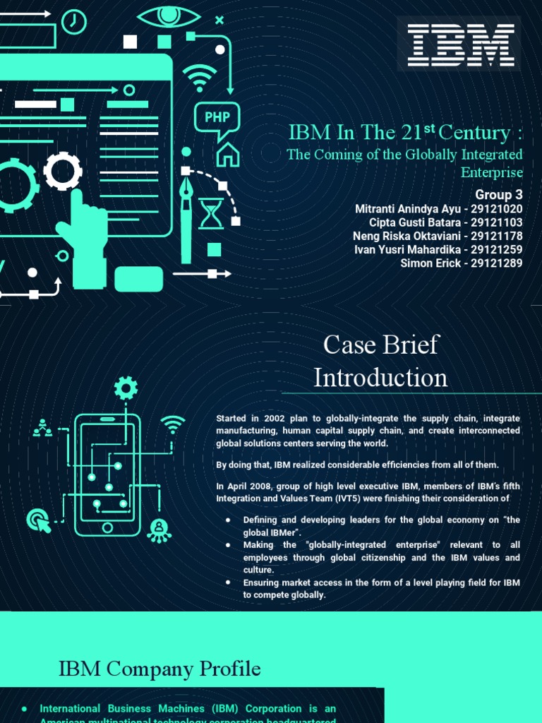 IBM in 21st Century | PDF | Finance & Money Management