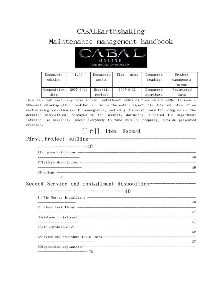 Cabal Server Guide By Fatal Pdf Windows Registry Port Computer Networking