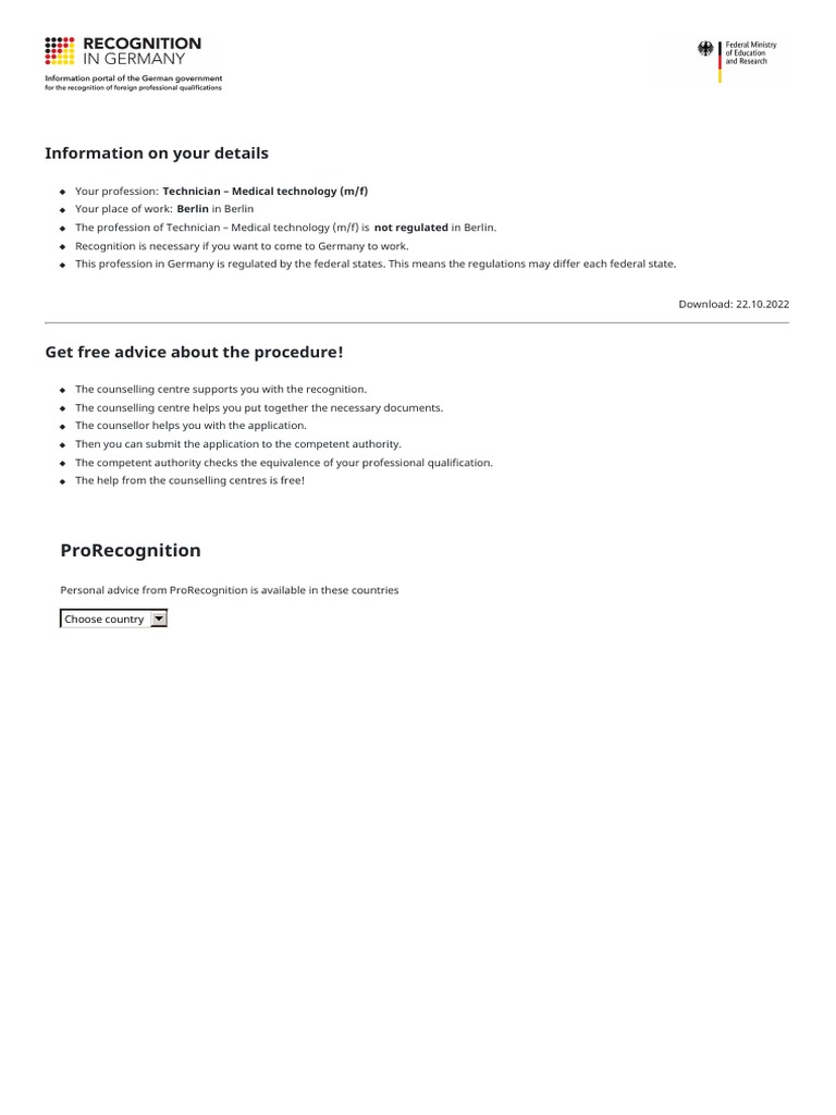 Recognition Portal - Information On Counselling | PDF