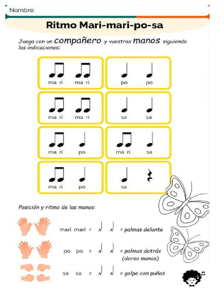 Fichas Ritmo Inicial | PDF