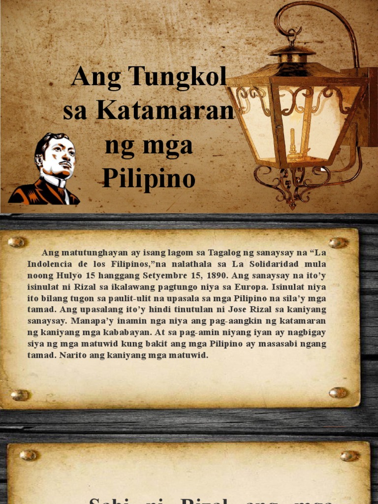 Katamaran NG Mga Pilipino | PDF | Tagalog Language | Linguistics