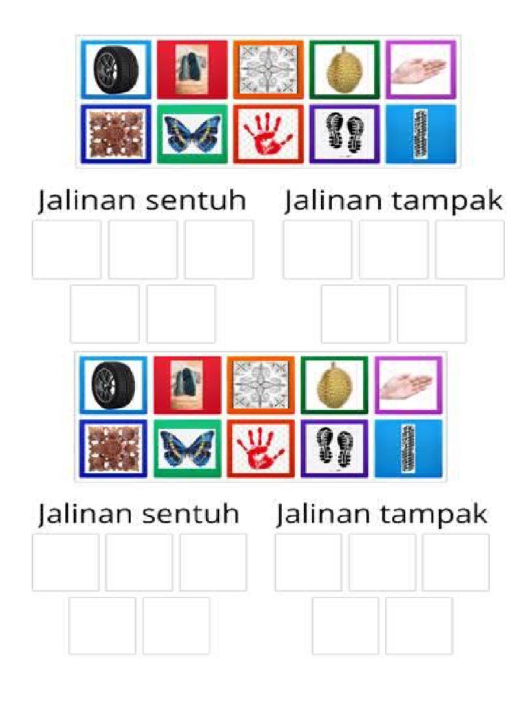 Jalinan Tampak & Jalinan Sentuh | PDF