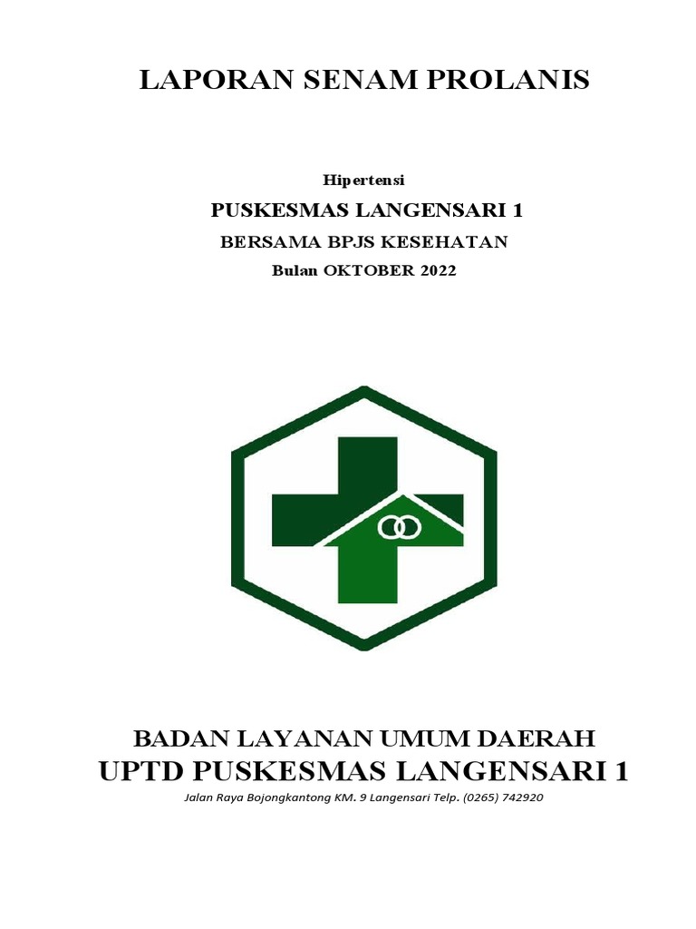 Laporan Senam Prolanis BPJS Okt 2022 | PDF